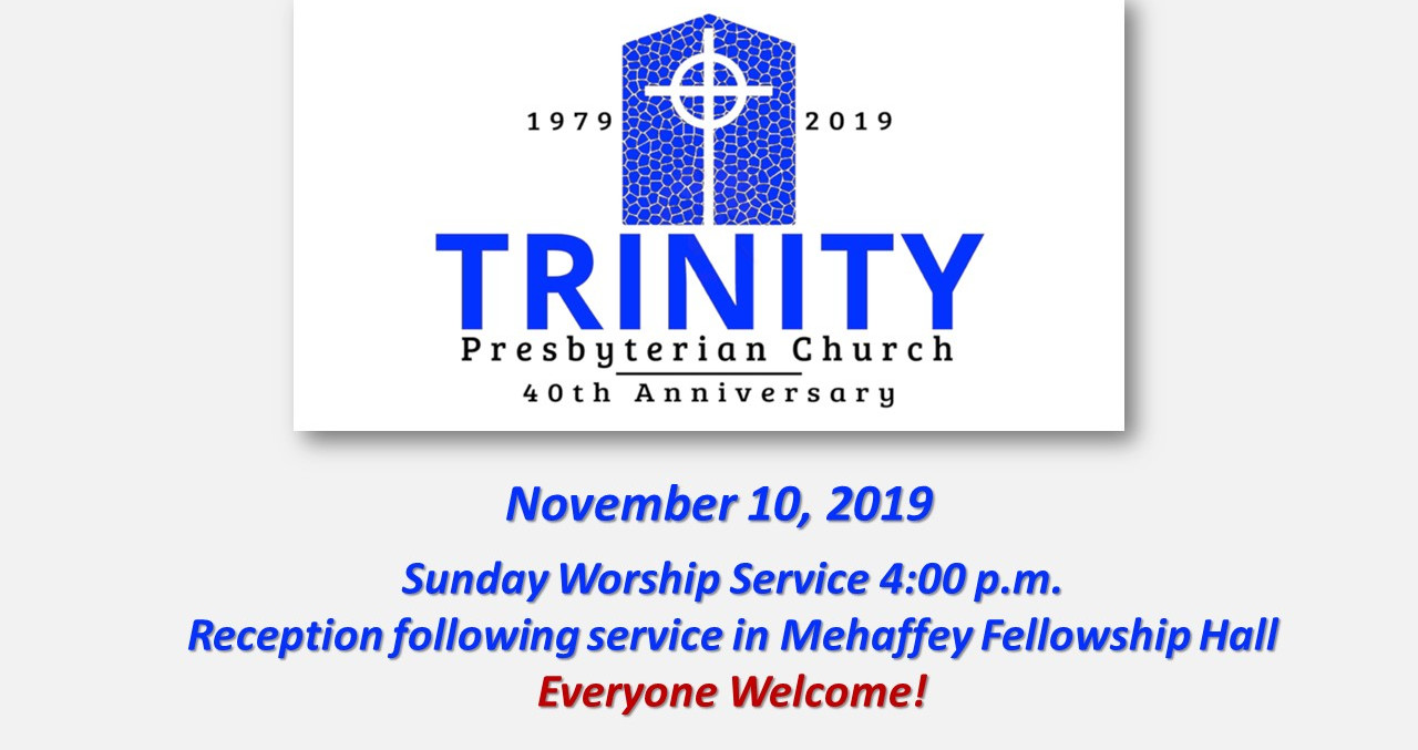 Trinity Presbyterian Church – A Presbyterian Church family
